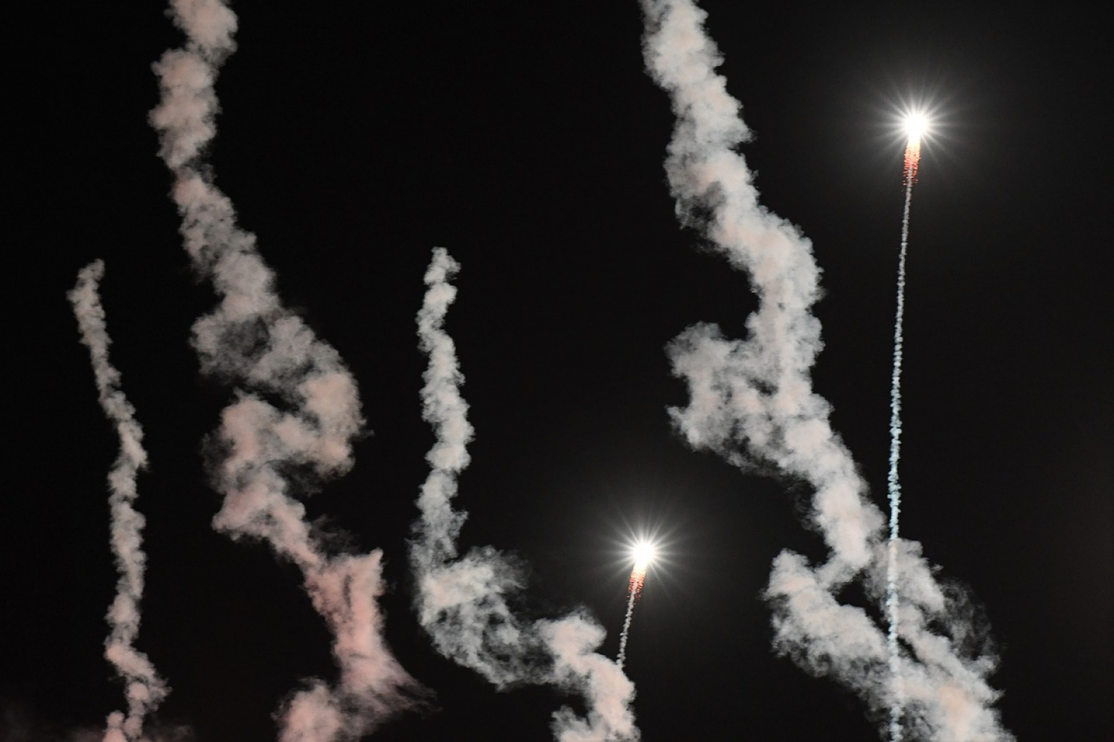 Stora "ungdomsgäng" skjuter raketer mot polis | Fria Tider